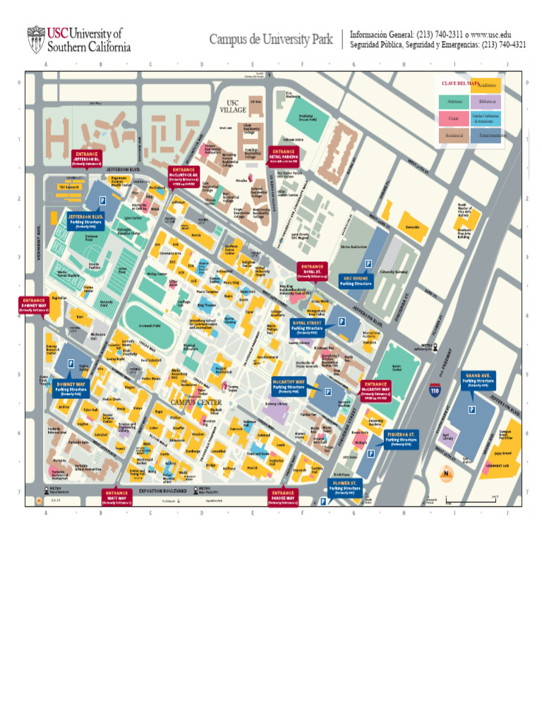 Contactos de Seguridad en USC | PDF