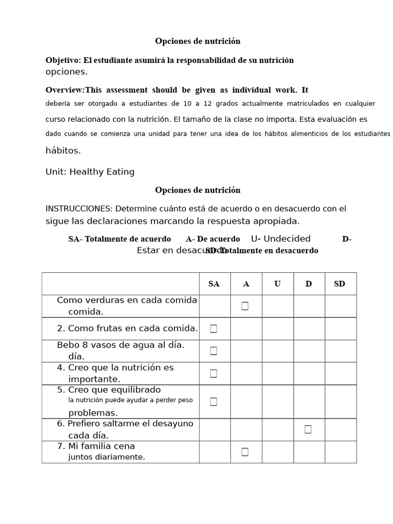 Dominio Afectivo | PDF | Alimentos | Refresco