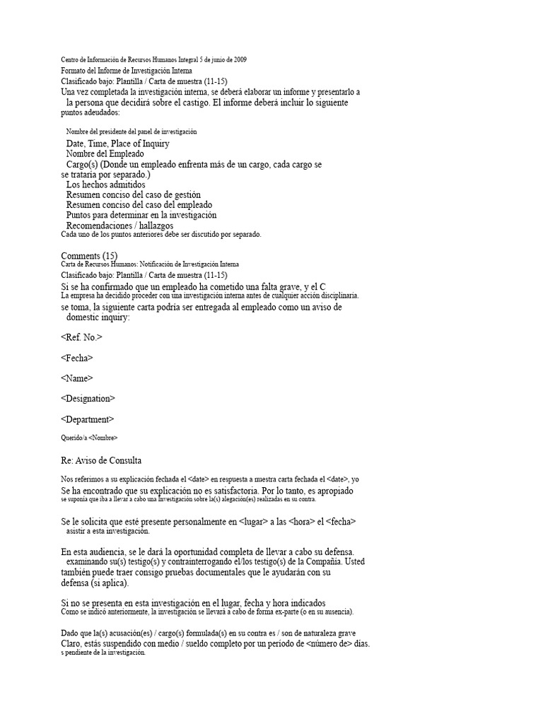 Formato de Consulta | PDF | Gestión de recursos humanos