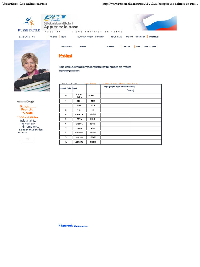 Angka Rusia | PDF