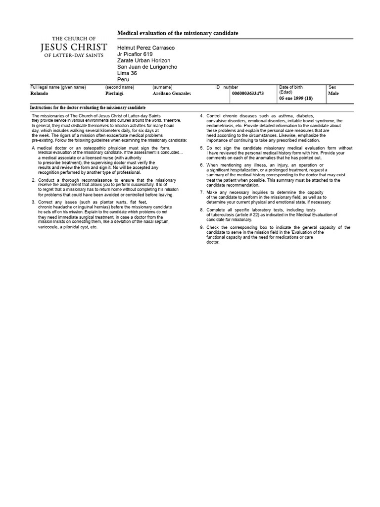 Medical Evaluation Pier | PDF | Vaccines | Diseases And Disorders