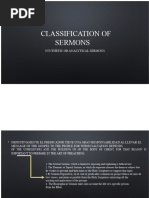 Types of Sermons Explained: A Guide | PDF | Expository Preaching | Sermon