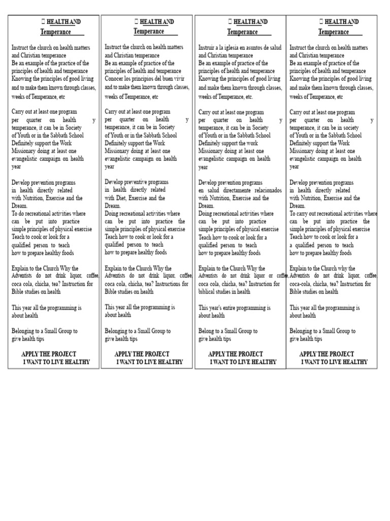Health and temperance | PDF | Healthy Diet | Coca Cola