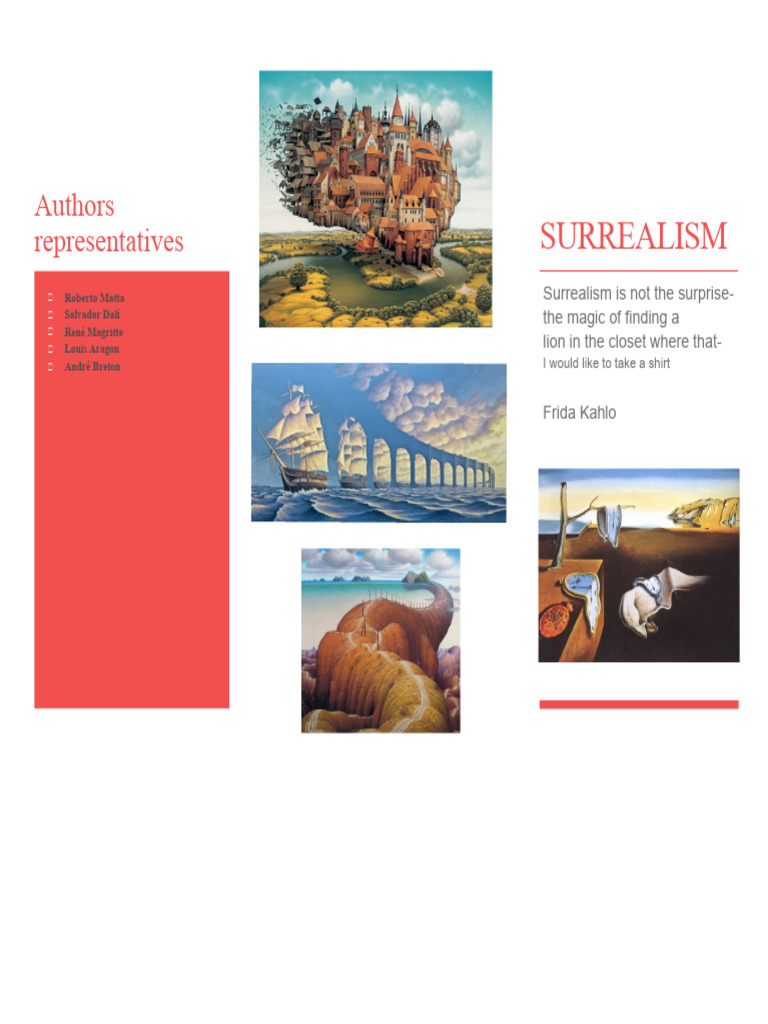 Understanding Surrealism: Art & Poetry | PDF | Surrealism | The Arts