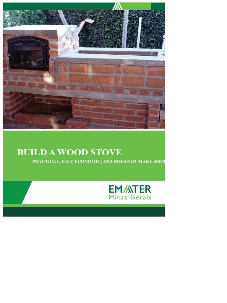 Build a Wood Stove Final Version 09-23-2021 | PDF | Chimney | Concrete