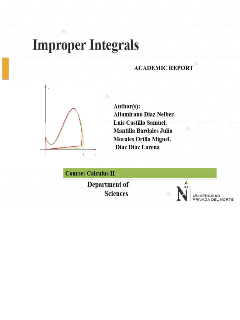Understanding Improper Integrals | PDF | Integral | Limit (Mathematics)