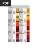 Siemens Grey Color Codes Guide | PDF | Blue | Grey