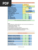 Nozzle Load Calculation Spreadsheet | PDF | Microsoft Excel | Spreadsheet