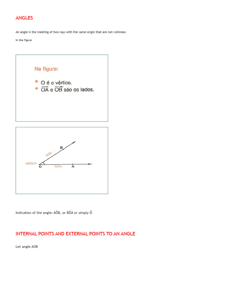 7th GRADE - 12 - ANGLES | PDF | Angle | Geometric Measurement