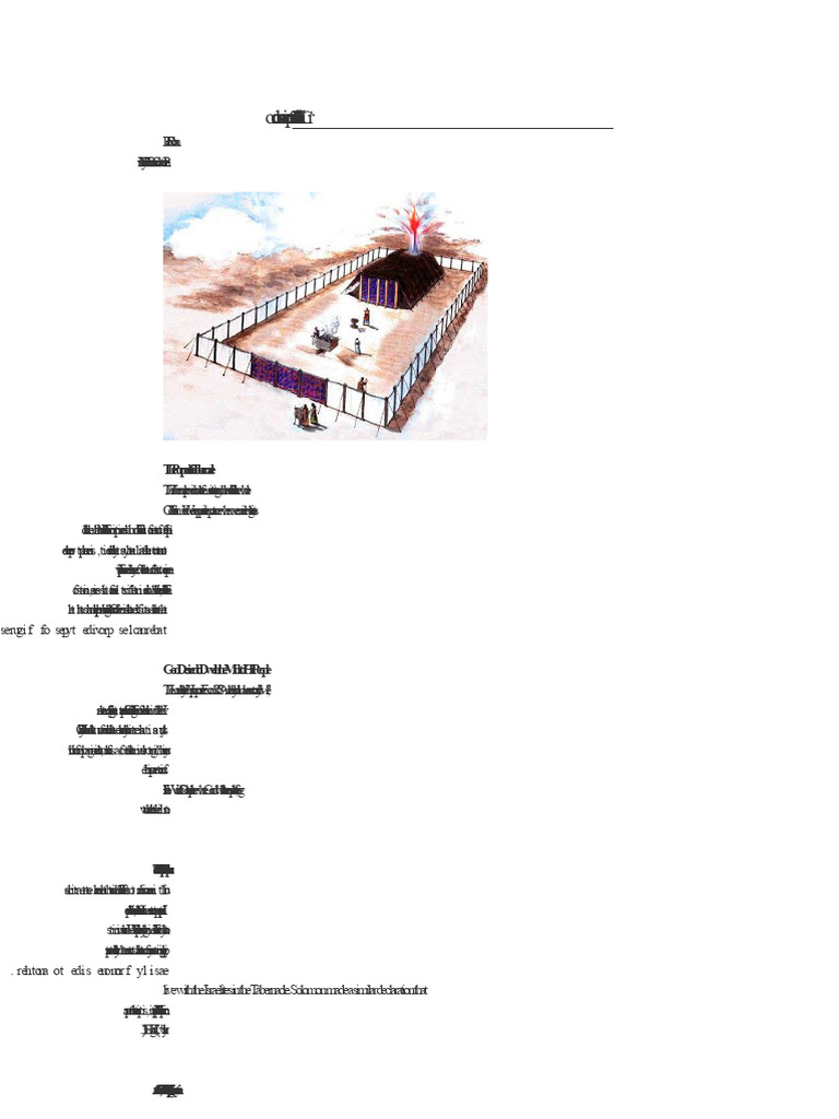 The Tabernacle As A Type of Christ | PDF | Religious Belief And ...
