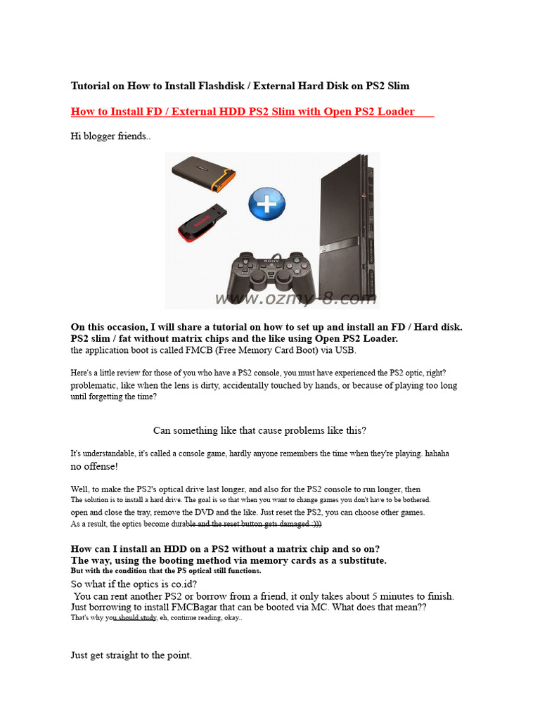 Tutorial On How To Install A Flash Drive | PDF | Booting | Hard Disk Drive