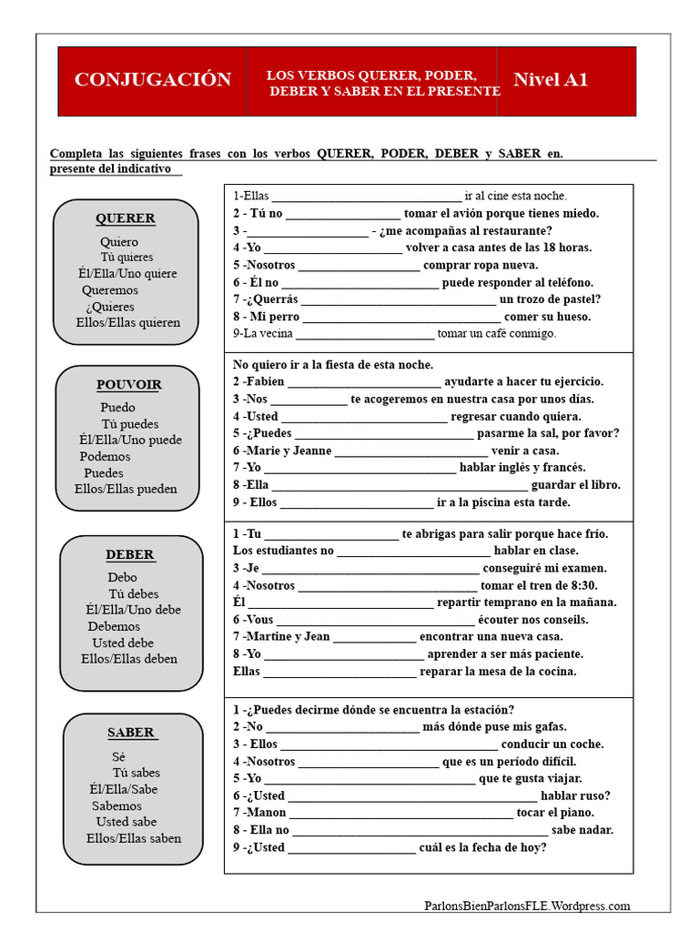 Poder Deber Saber Querer | PDF