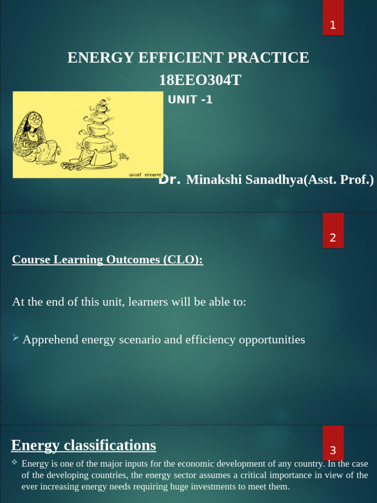 Energy UNIT 1.. | PDF | Energy Development | Renewable Energy