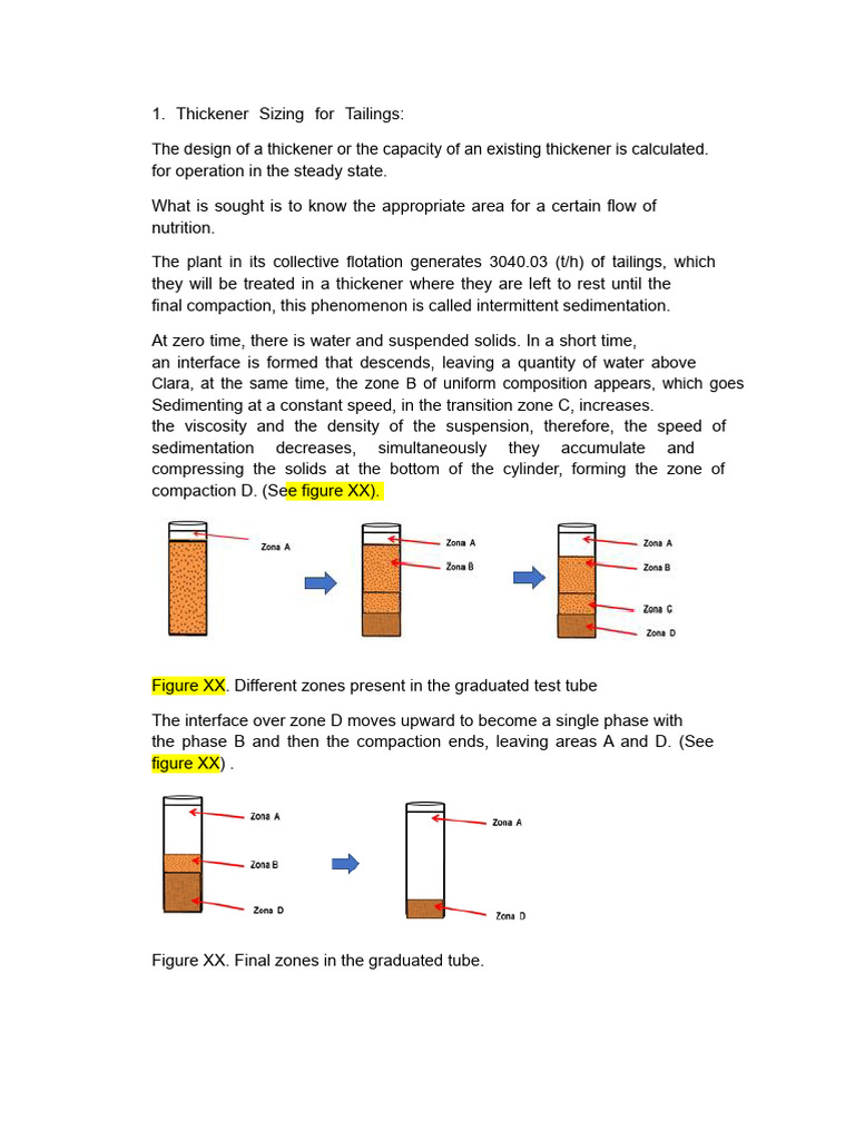 Thickener Sizing for Tailings Management | PDF