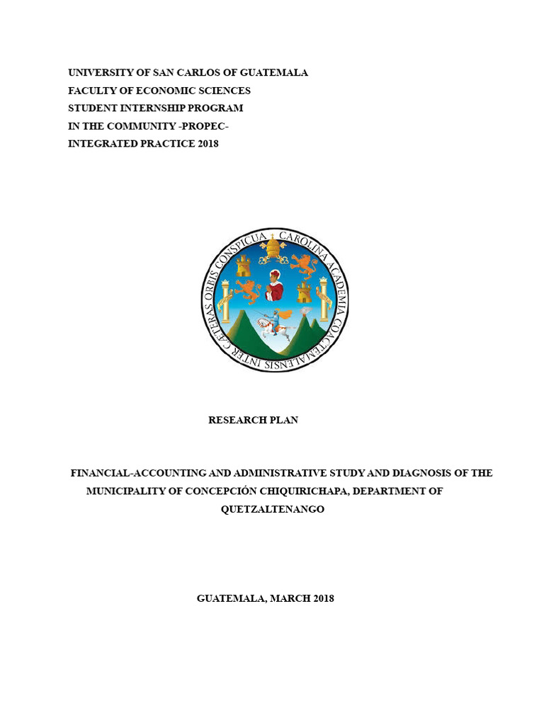 Example Integrated Practical Research Plan | PDF | Internal Control ...