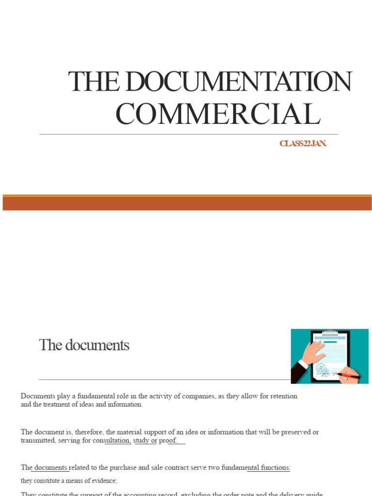 Essential Commercial Document Guidelines | PDF | Invoice | Receipt