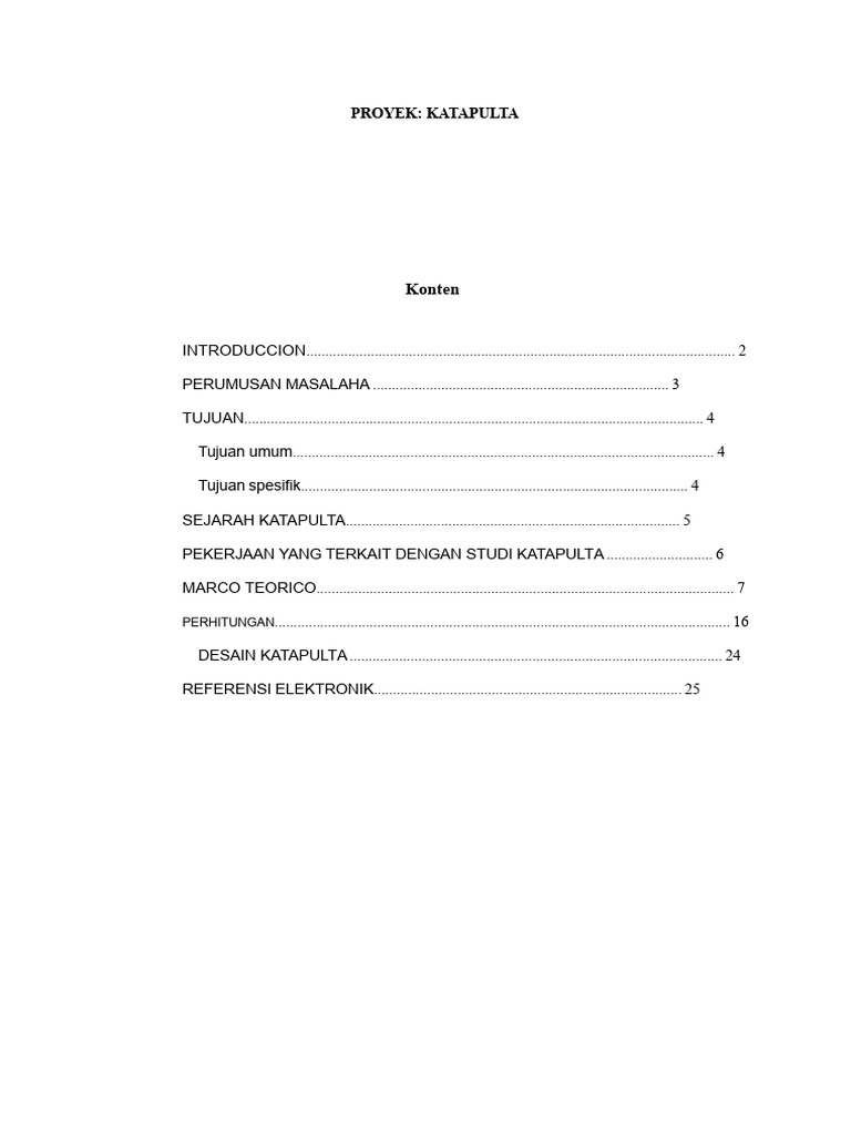 Analisis Fisika Katapel dan Gerakan Parabola | PDF