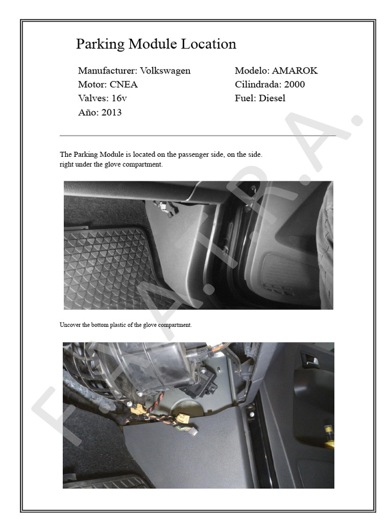 Location Parking Module | PDF | Car | Vehicle Technology