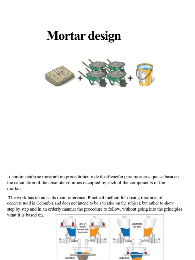 Mortar Design | PDF | Viscosity | Mortar (Masonry)