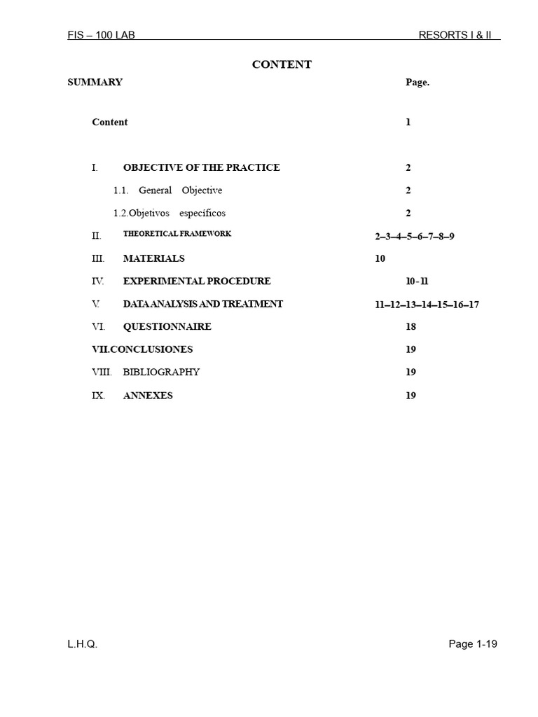 Report 6 Springs I & II | PDF | Deformation (Engineering) | Elasticity ...