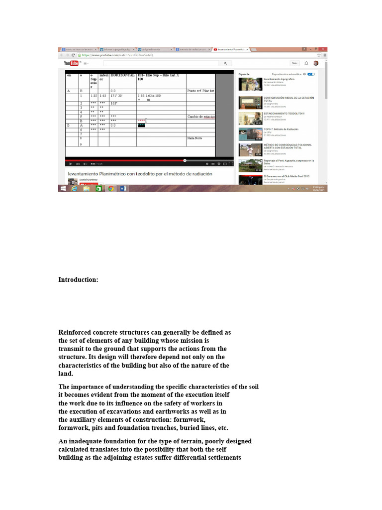 Reinforced concrete works.docx | PDF | Foundation (Engineering) | Concrete
