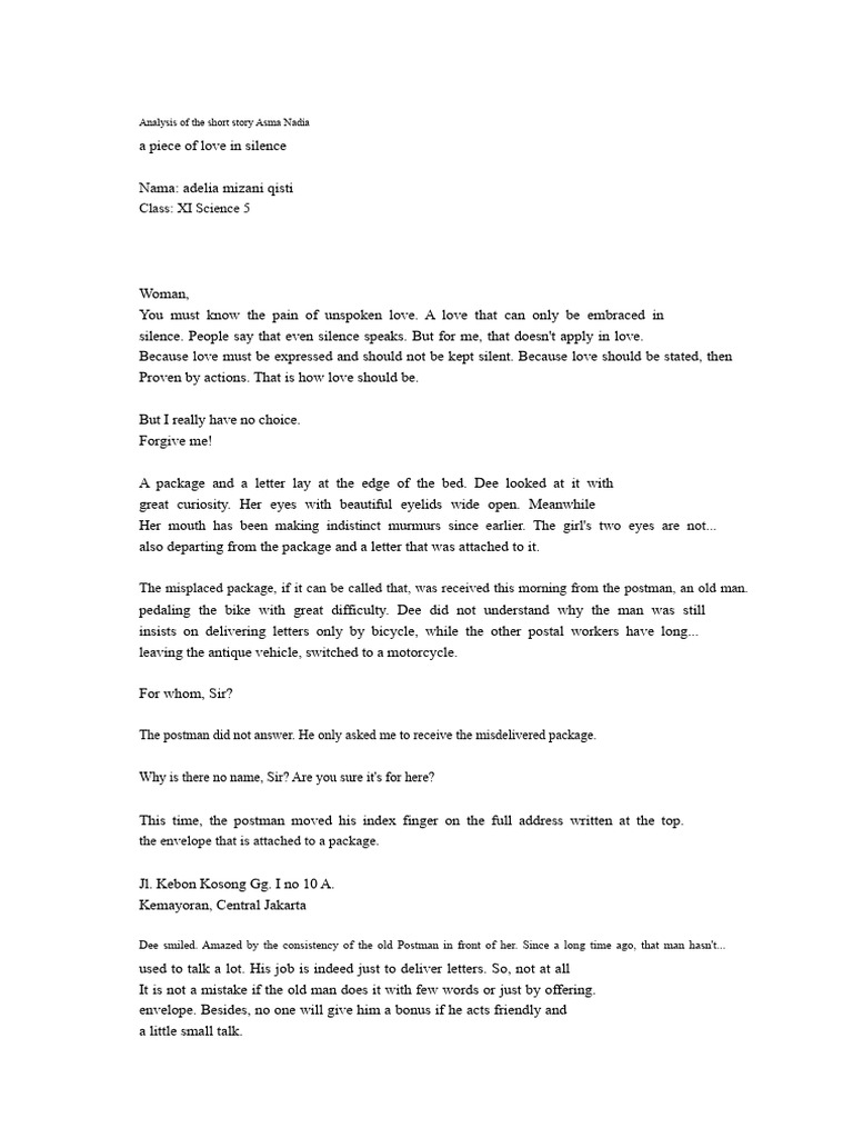 Short Story Analysis | PDF