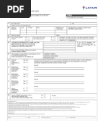 MEDIF Form for Emirates Travel | PDF | Flight Attendant | Medical Diagnosis