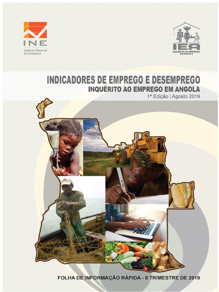 INQUÉRITO DE DESEMPLEO EN ANGOLA 2019 IEA - 2019 - FIR - II ...