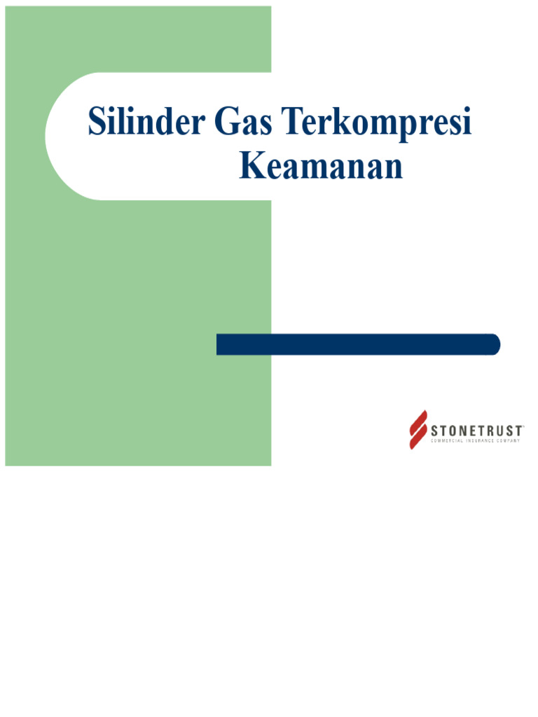 Keamanan Silinder Gas Terkompresi | PDF