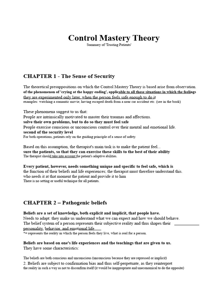 To Trust Patients | PDF | Psychological Trauma | Social Psychology