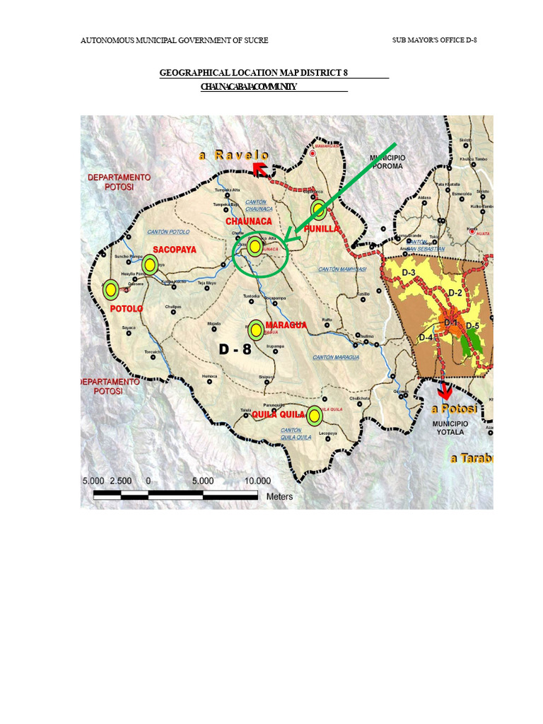 MAP OF GEOGRAPHICAL LOCATION DISTRICT 8 Tacchi | PDF