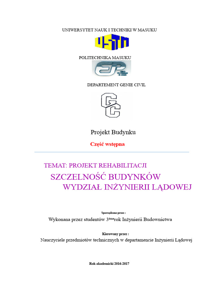 Raport Projektu | PDF