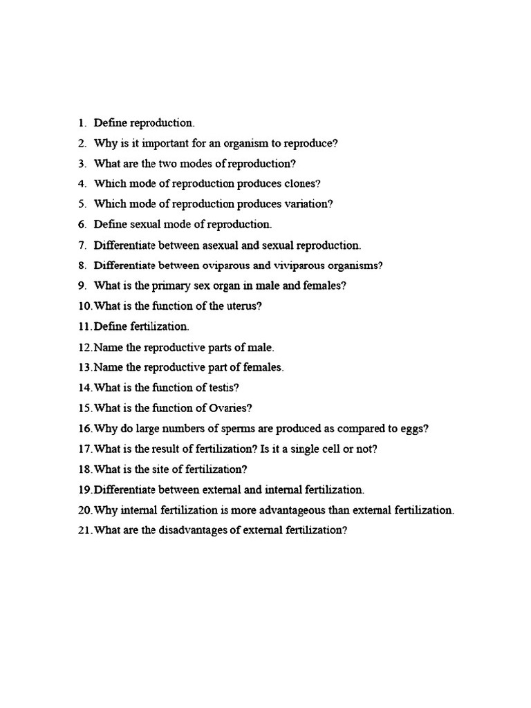 Class8 Biology Holiday Homework | PDF