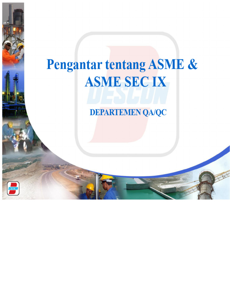 Panduan ASME Bagian IX untuk Pengelasan | PDF