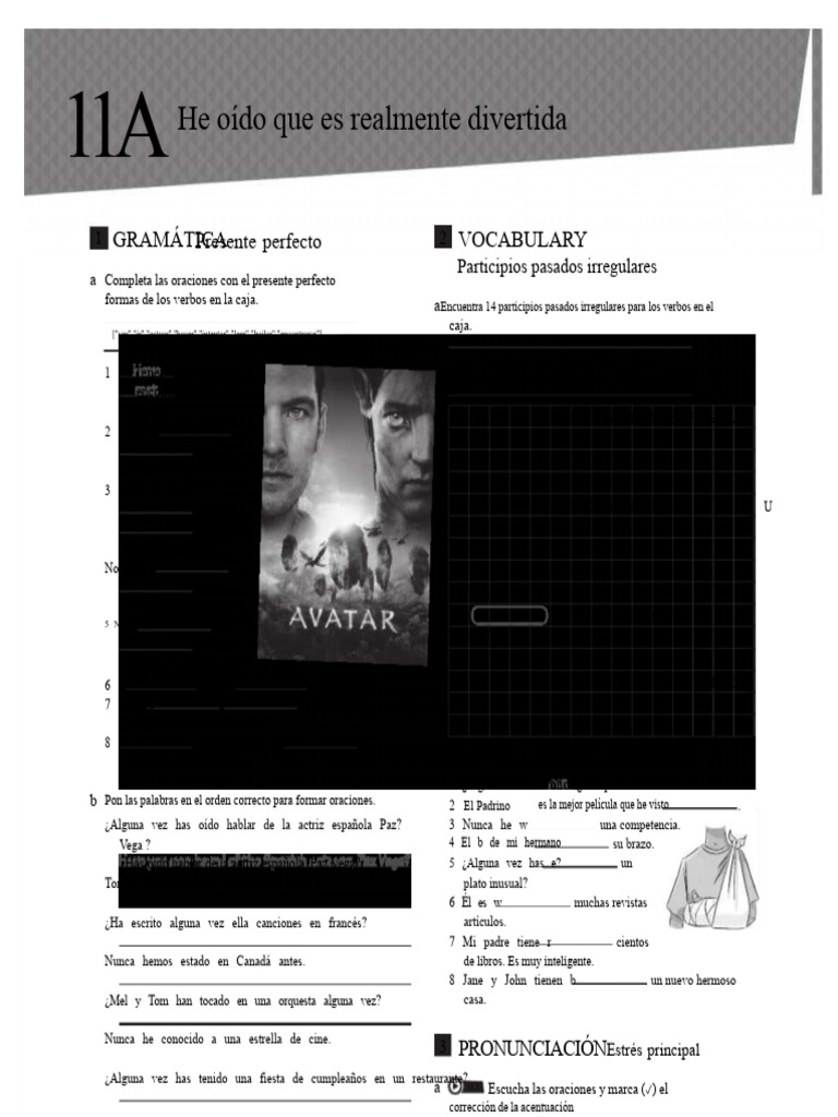 Cuaderno Empower A2 (11A-11D) | PDF