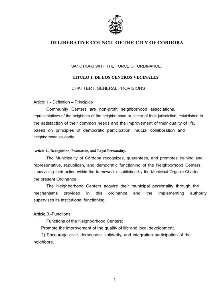 Neighborhood Centers - T.O. - 04 Final | PDF | Board Of Directors ...