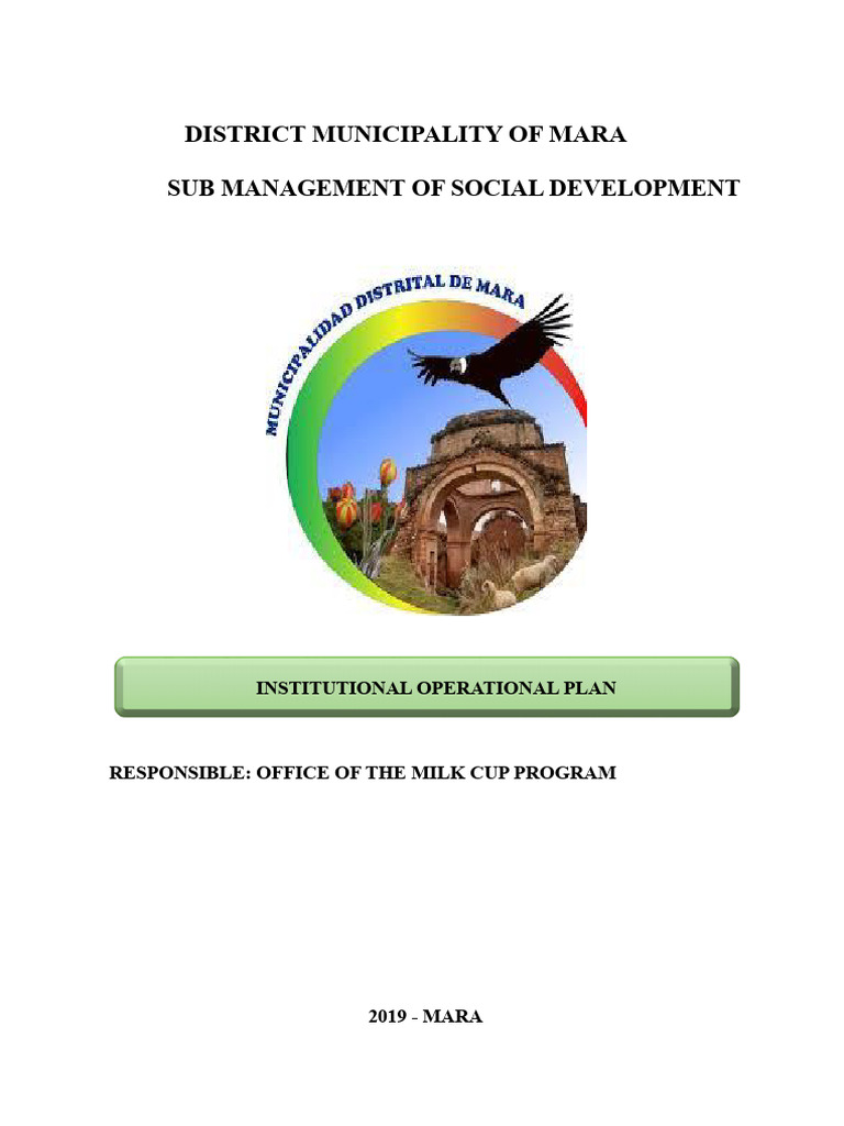 Mara District Milk Program Operational Plan | PDF | Malnutrition ...