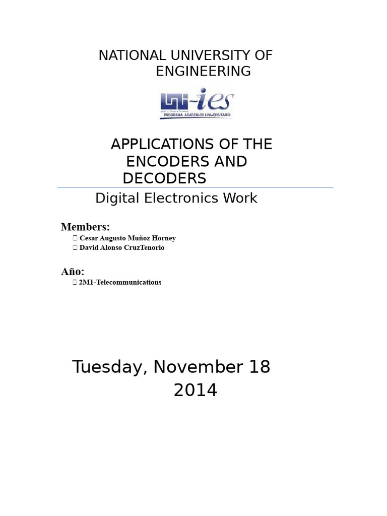 Applications of Codec and Decodec | PDF | Frequency Modulation | Data Compression