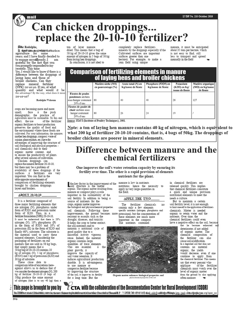 Guano | PDF | Fertilizer | Plant Nutrition