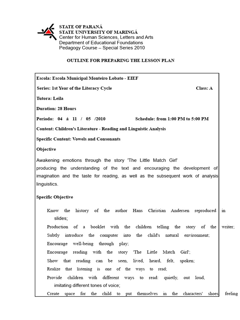 Lesson Plan - Pedagogy Course | PDF | Phonetics | Linguistics