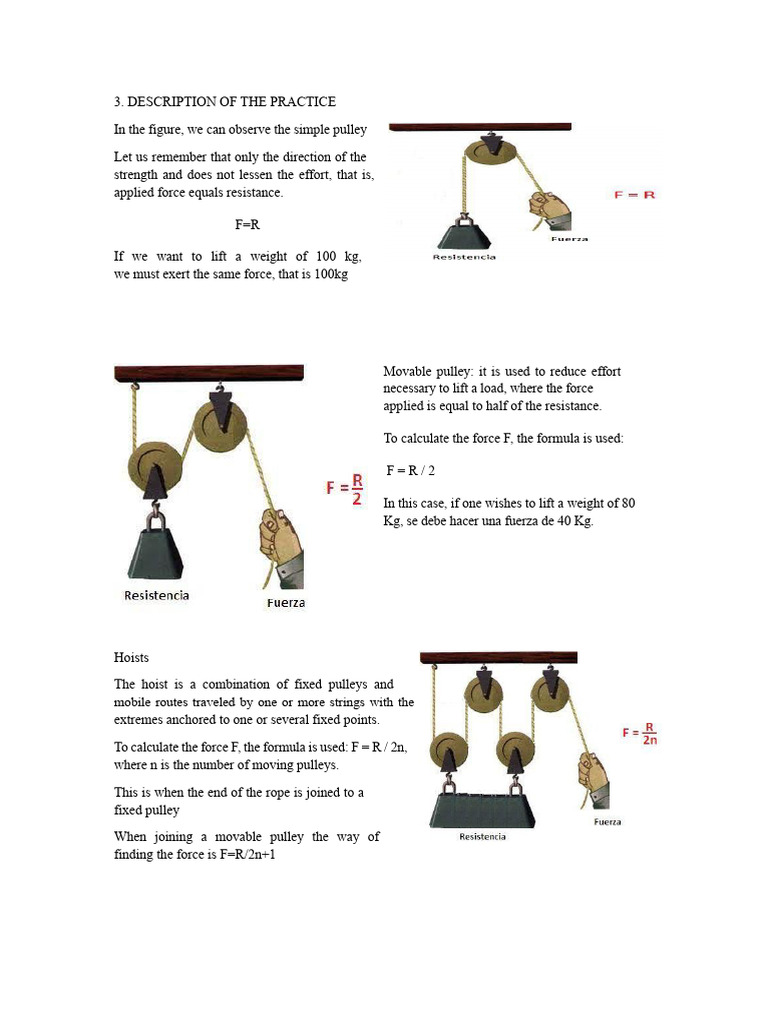 Pulleys | PDF
