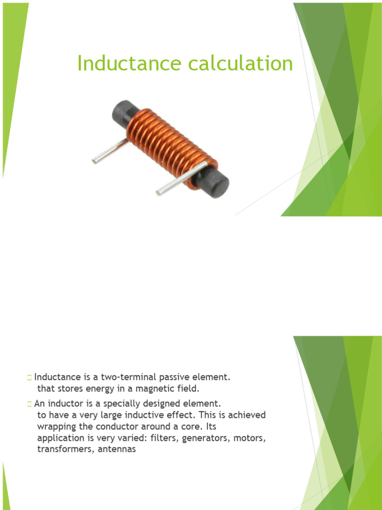 Calculation of Inductance | PDF | Inductance | Inductor