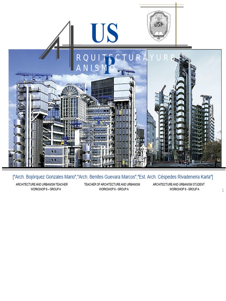 Lloyd's Building Architectural Overview | PDF | Architectural Design ...