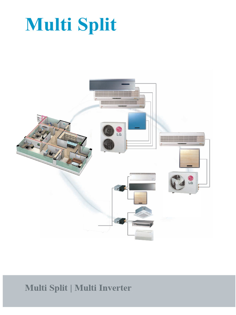 MULTISPLIT MANUAL | PDF | Refrigeration | Heat Pump