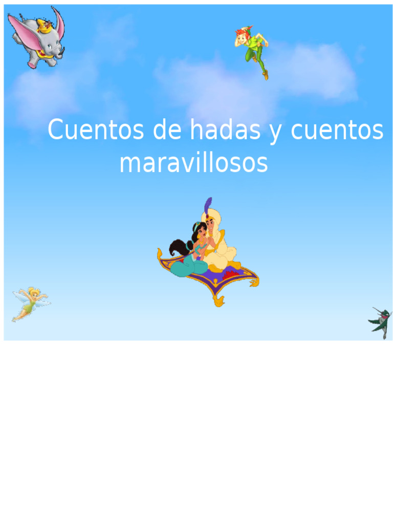 Cuentos de Hadas y Cuentos Maravillosos Seminario | PDF | Charles ...