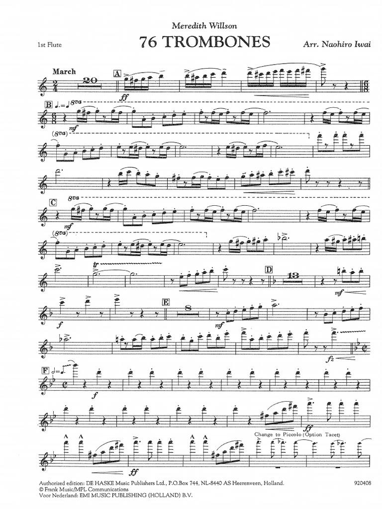 Flute 1 | PDF
