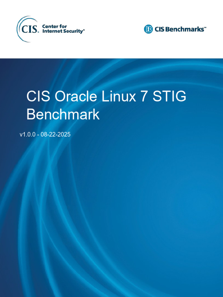 CIS Oracle Linux 7 STIG Benchmark v1.0.0 | PDF | Superuser | Cryptography