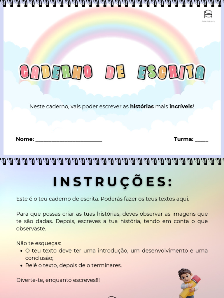 Caderno de Escrita_SDH | PDF