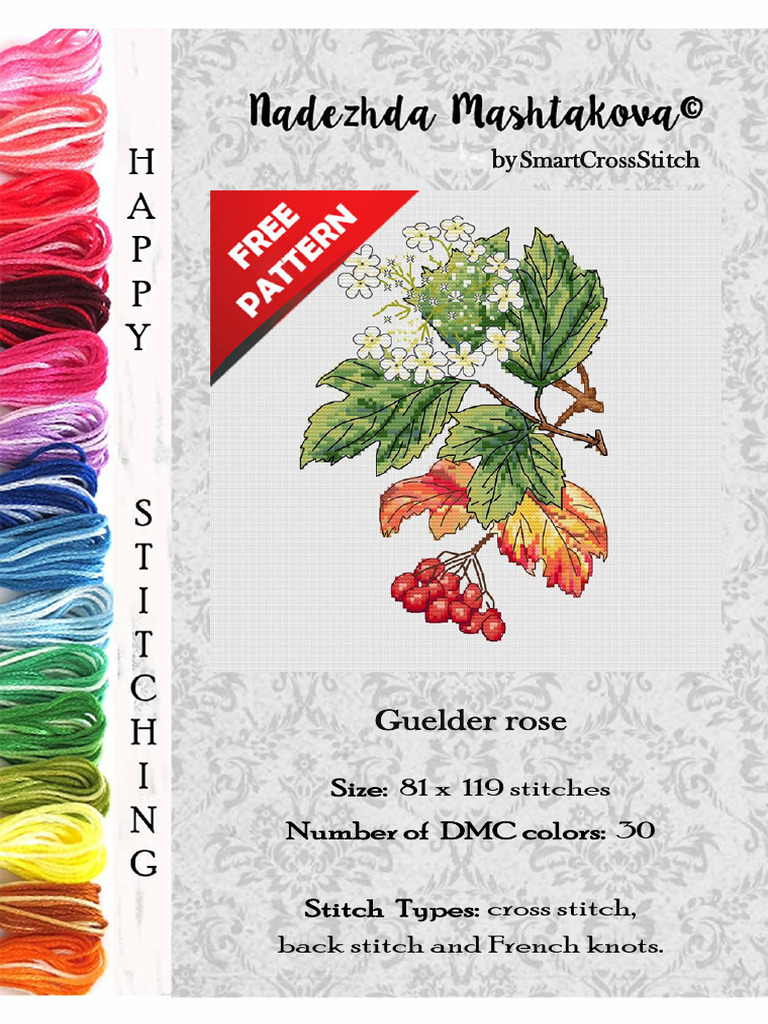 SmartCrossStitch Guelder Rose2 | PDF