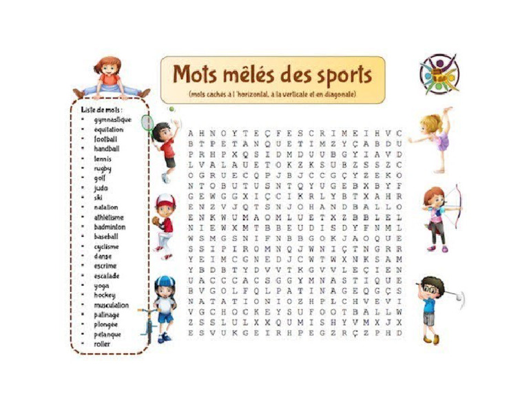 Sports Mots Caches | PDF
